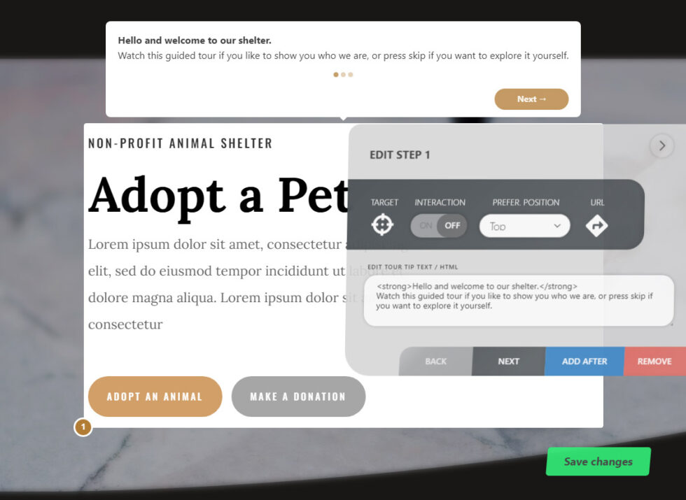 Demo for Intro Tour Tutorial Plugin | Demonstration for Intro Tour Tutorial Plugin